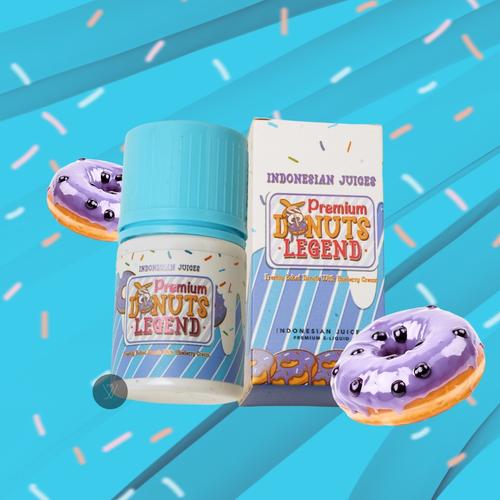 Jual Premium Donuts Legend Blueberry 60ML by Indonesian Juices / Liquid ...