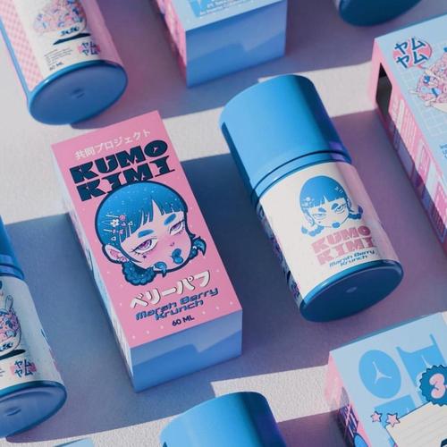 Jual Kumo Kimi V1 Marsh Berry Krunch 60ML by Vape On x Inverse / Liquid ...