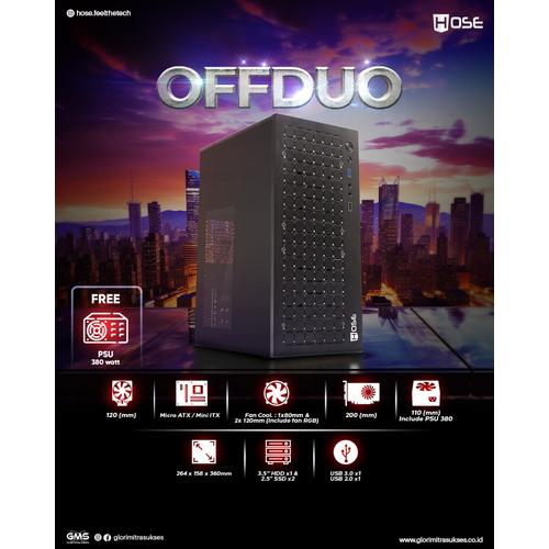 Jual CASING HOSE OFFICE DUO - CASING OFFICE - CASING KOMPUTER - Putih ...