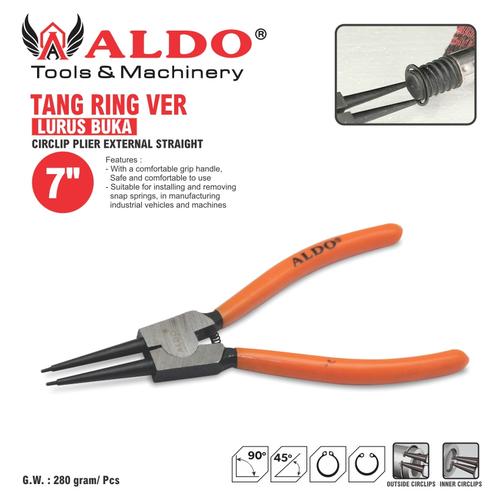 Jual TANG RING VER LURUS BUKA UKURAN 7" / TANG SNAP RING LURUS BUKA ...