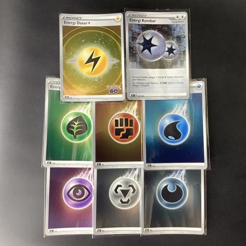 Jual Energi Dasar & Energi Kembar Reverse Foil, S8b - Pokemon TCG ...