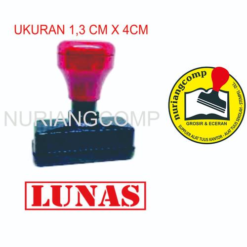 Jual Stempel Lunas / stempel lunas persegi panjang - Jakarta Pusat ...