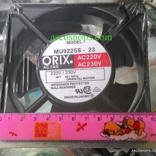 Jual Kipas FAN panel ORIX AC 220V 12x12 cm ( 12 x 12 ) Ball Bearing ...