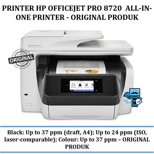 Jual Printer HP OfficeJet Pro 8720 All-in-One Printer - Original Produk ...