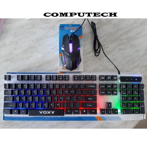 Jual Keyboard And Mouse Set Gaming RGB Voxy K358 - G200 - KEYBOARD ...