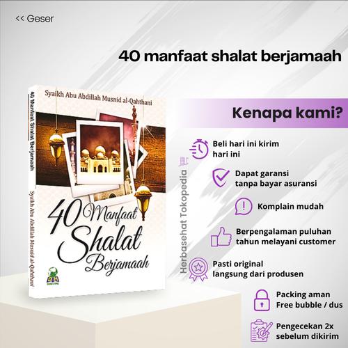 Jual Buku 40 manfaat shalat berjamaah darul haq | Buku bacaan agama ...