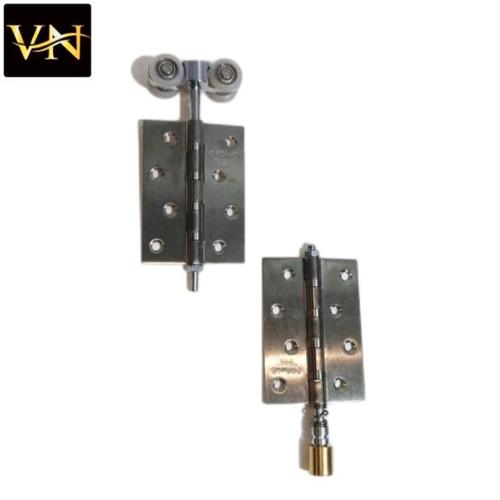 Jual Engsel Pintu Lipat Stainless Sus 304 + Roda Gantung Komplit Set ...