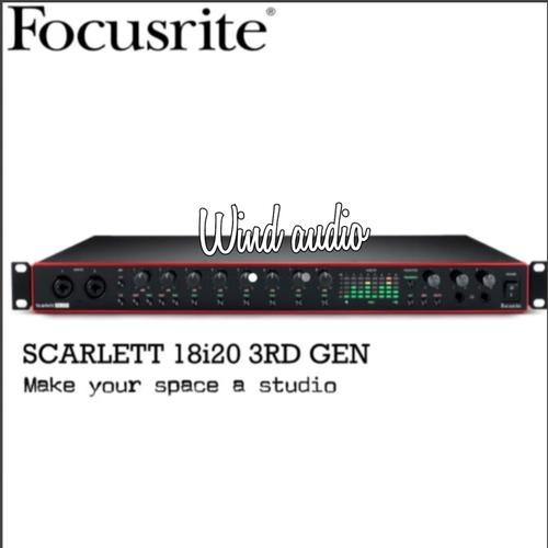 Jual SOUNDCARD AUDIO INTERFACE RECORDING FOCUSRITE SCARLETT 18I20 3RD ...