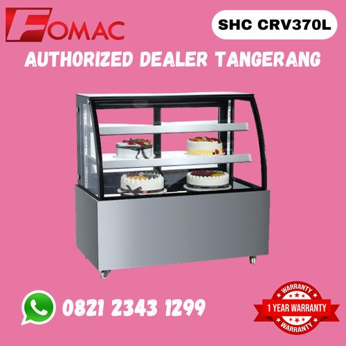 Jual FOMAC SHC CRV370L Curve Floor Cake Showcase / Etalase Pemajang Kue ...