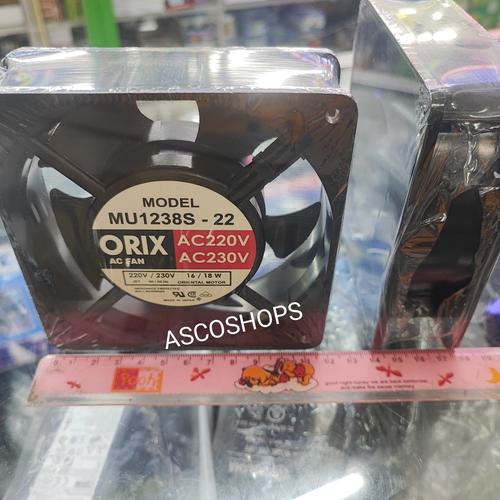 Jual Kipas FAN panel ORIX AC 220V 12x12 cm ( 12 x 12 ) Ball Bearing ...