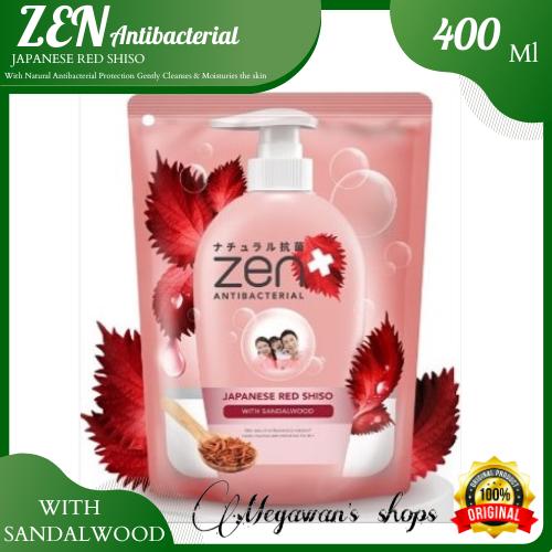 Promo ZEN Sabun Mandi Cair 450ml / Body Wash 450 ml, Shiso & Sandalwood ...