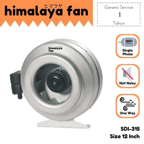 Promo Inline Duct Fan 12 Inch - 30 cm Blower Hisap Industrial - Kota ...