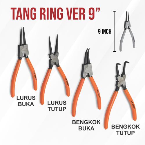 Jual TANG SNAP RING 9 in CR-V ALDO / Tang ring ver (lurus buka, lurus ...
