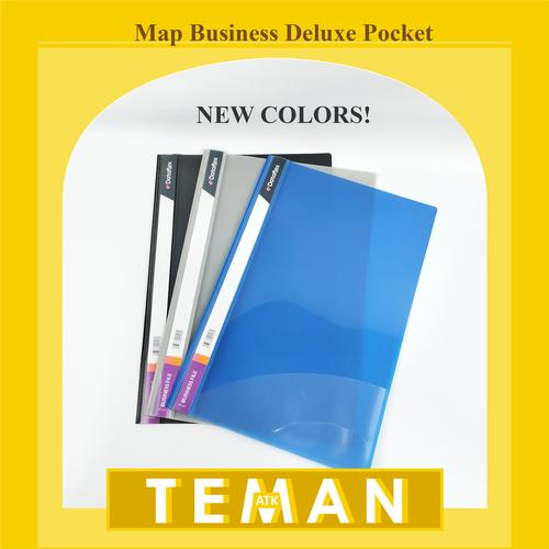 Promo Map Business File Deluxe with Pocket Folio - Dataflex (1pcs) (DF ...