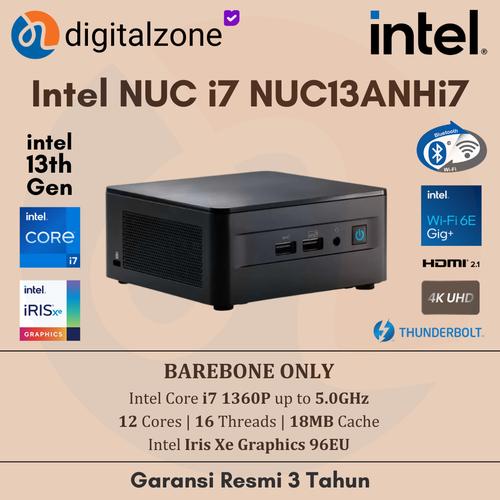 Promo Intel NUC i7 1360P Intel NUC Gen 13 i7 NUC13ANHi7 Intel NUC 13 Pro - 32/1TB NVme Cicil 0% ...