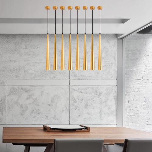 Jual Lampu Gantung LED Tabung Kerucut Minimalis / Lampu Dekorasi Bar ...