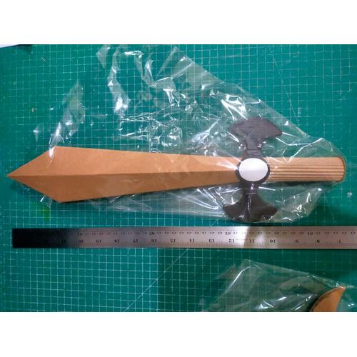 Jual Miniatur pedang kardus / tugas sekolah / prakarya anak / kreasi ...