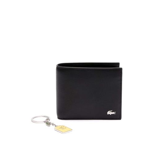 Jual Lacoste Wallet and Polo Key Chain Gift Set - Black - Kota ...