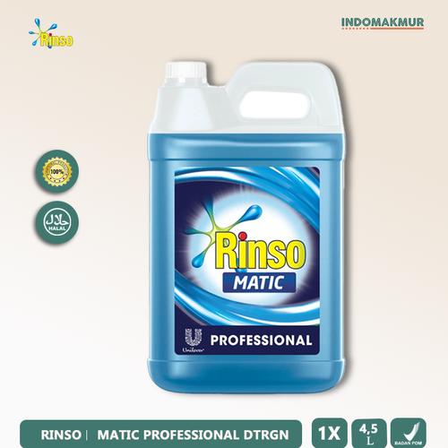 Jual Rinso Matic Professional Detergen Laundry Cair - 4,5L - Jakarta ...