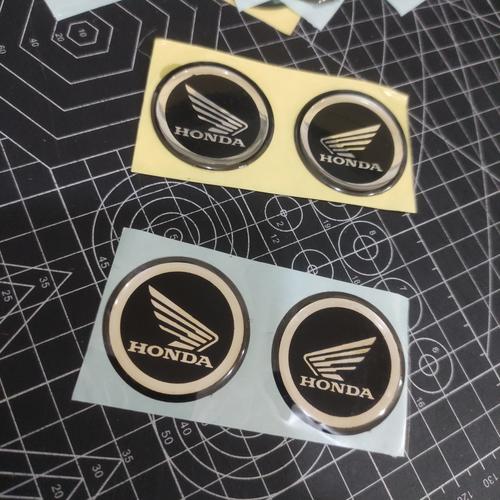 Jual stiker emblem honda bulat resin lentur motor - Kota Bekasi - bms ...