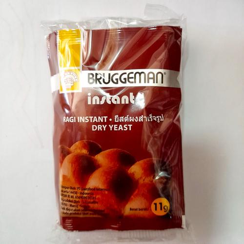 Jual Ragi Bruggeman Instant Dry Yeast Sachet Pack 4x11gr - 1 Pack ...