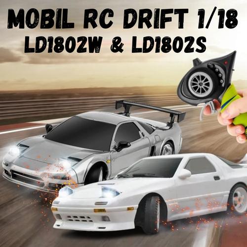 Jual RC Drift Mini Classic RC LDRC LD1802 RX7 RTR 1/18 2.4G 2WD ...