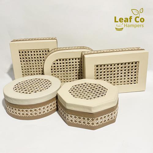 Jual Leaf Co - Hard Box Hantaran Anyaman Rotan Box Parcel Anyaman Etnik ...