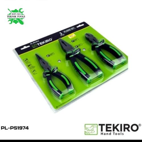 Jual TEKIRO TANG SET 3 PCS - Tang Kombinasi Tang Potong Tang Lancip Tekiro - Jakarta Pusat ...