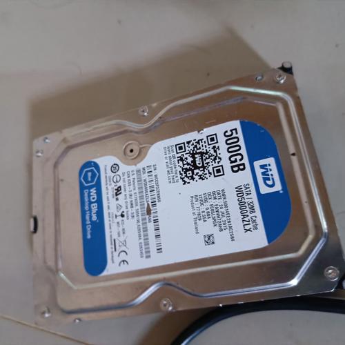 Jual Hdd hardisk wd 500gb normal sudah ada windows 10 siap pakai siap ...