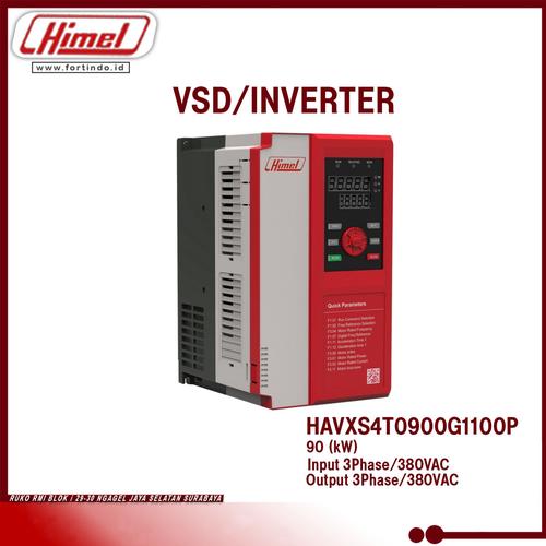 Jual VSD EXPERT-Standard 110 kW 380V 3phase HAVXS4T1100G1320P HIMEL ...
