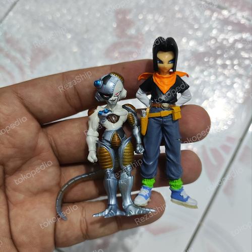 Jual Hg Mecha Frieza Mechafrieza Android 17 freeza ori gashapon figure ...