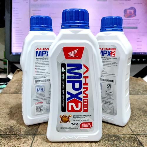 Jual Oli Motor Matic Ahm Mpx2 10W-30 API SL 0.65 Ltr, Matic eSP 100c ...
