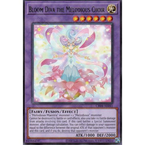 Jual Bloom Diva the Melodious Choir | Rare | Yugioh AE CR04-AE041 ...