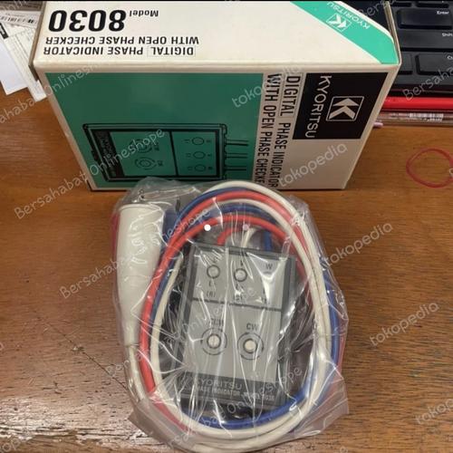 Jual KYORITSU 8030 3PHASE SECUNCE CHEKER ALAT UKUR ARUS ROTASI LISTRIK ...
