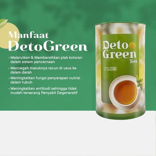 Promo Deto Green Teh Detox Sistem Pencernaan Cuci Usus Daun Senna ...