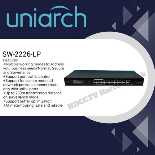Jual SW-2226-LP Uniarch 24+2 PoE Switch Hub IP Camera CCTV Power Supply ...
