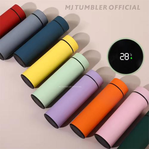 Jual Tumbler LED Rubber 500ml - MJ souvenir - Biru - Jakarta Utara - mj ...