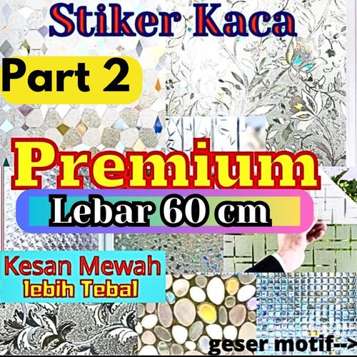Jual STICKER STIKER KACA HOLOGRAM LEBAR 60 CM SUNBLAS SUNBLAST KACA ...