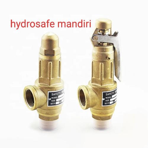 Jual Safety valve kuningan drat 1" inch with handle 10 kg KEI - Jakarta ...