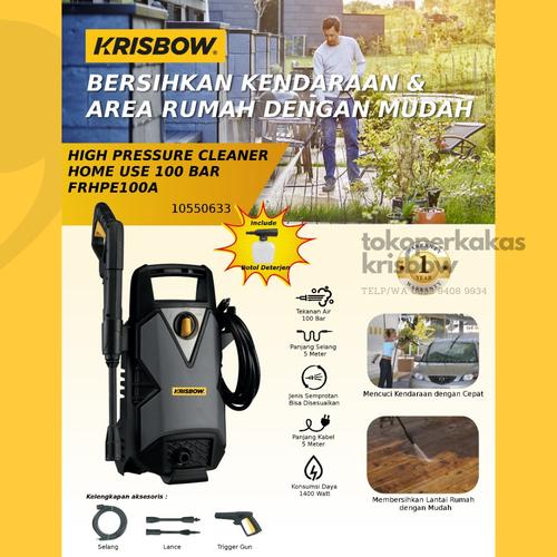 Jual Krisbow High Pressure JET CLEANER 100 BAR Mesin Steam Cuci Mobil Motor - Kota Makassar ...