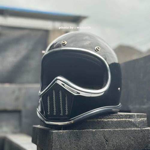 Jual Helm Cakil Custom Original SNI Full Face - Hitam, M - Kab. Badung ...