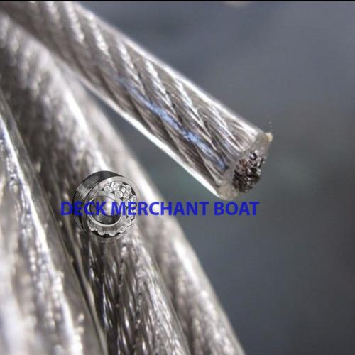 Jual 5MM 5 MM KAWAT SELING SLING BAJA LAPIS PLASTIK PVC WIRE ROPE ...