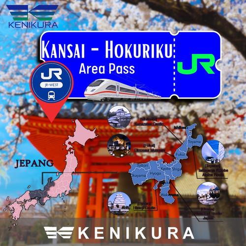 Promo 7 days JR Kansai Hokuriku area pass dewasa Japan Rail Jepang adult Cicil 0% 3x - Kota ...