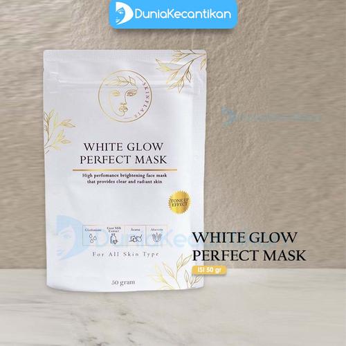 Jual White Glow Perfect Mask by SKINFLAIR Masker Wajah Tone Up Pencerah ...