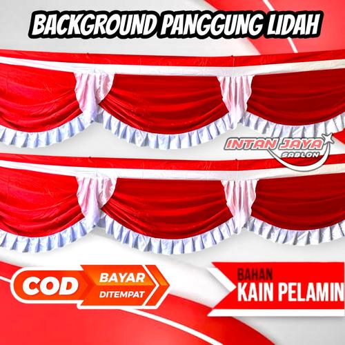 Jual BENDERA BACKGROUND MERAH PUTIH CANTIK/UMBUL UMBUL 10 GELOMBANG - 5 Gelombang - Kab. Garut ...