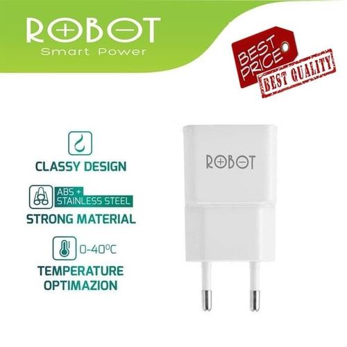Jual NS - Batok Charger 1A Robot Kepala Charger 1 ampere K4 - Hijau ...
