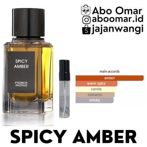 Jual Decant SPICY AMBER French Avenue Fragrance World Perfume EDP - 3 ml - Jakarta Selatan - Abo ...