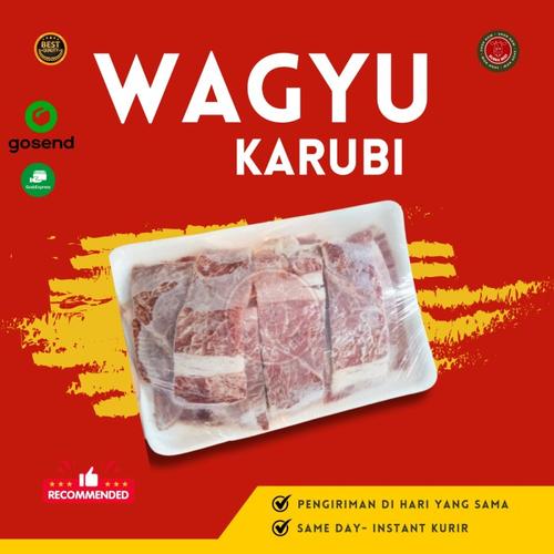 Jual Beef Wagyu Meltique Karubi 500gr/Karubi Meltique Slice Premium ...