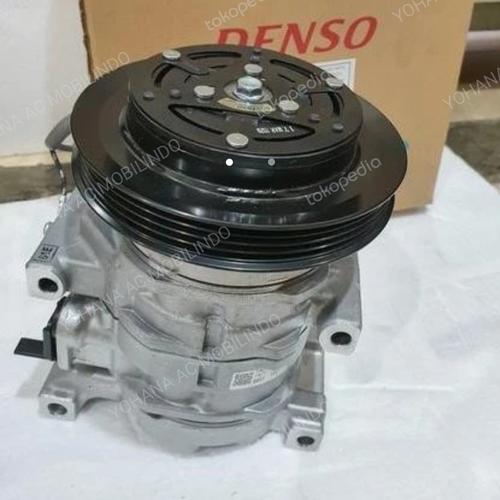 Jual Kompresor / compressor ac mobil toyota new vios gen 2 asli denso ...