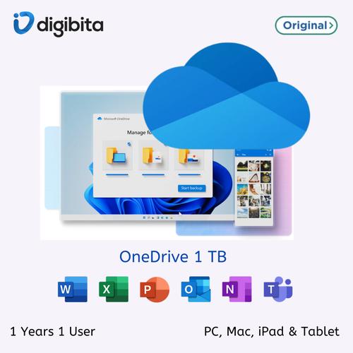Jual OneDrive 1TB Resmi - Kota Depok - Digibita | Tokopedia